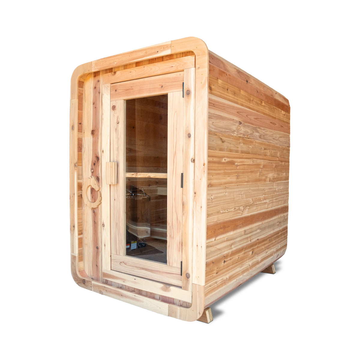 The Leif 2-Person Outdoor Sauna Pod — SoaknSweat